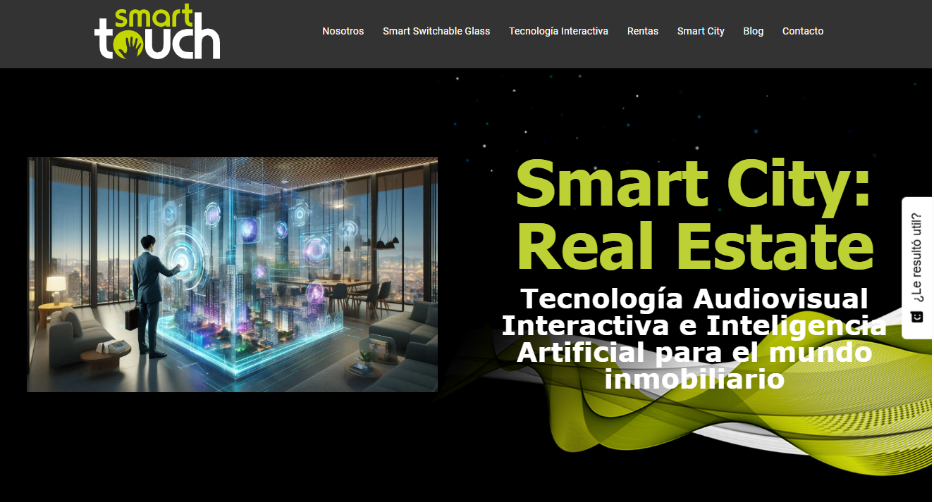 Smart Touch | Smart City: Real Estate